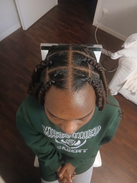 👩🏾 Bohemian Braids Femme VIDEO (CkBeauty) - Coiffure Afro sur GENEVE ...