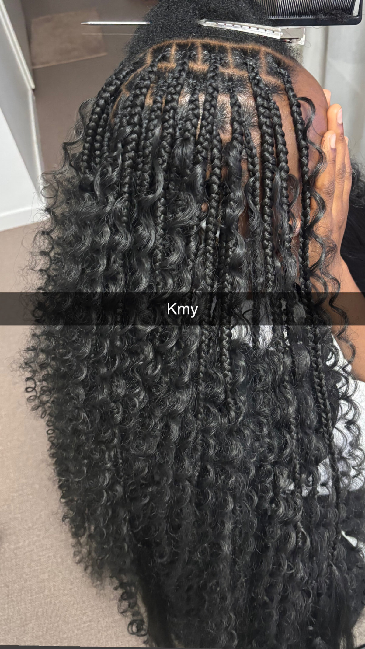 👩🏾 Boho braid VIDEO (KMY) - Coiffure Afro