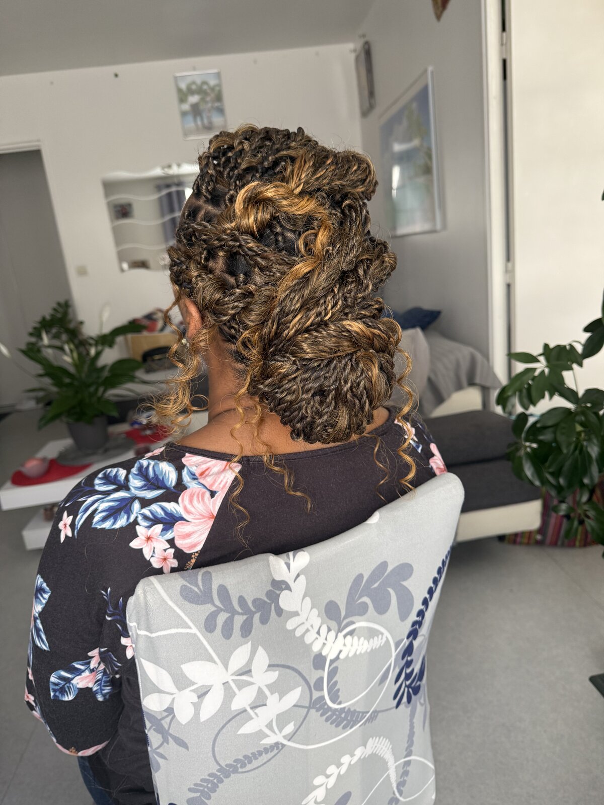 Boho twist, braids VIDEO (miss glow) - Coiffure Afro France