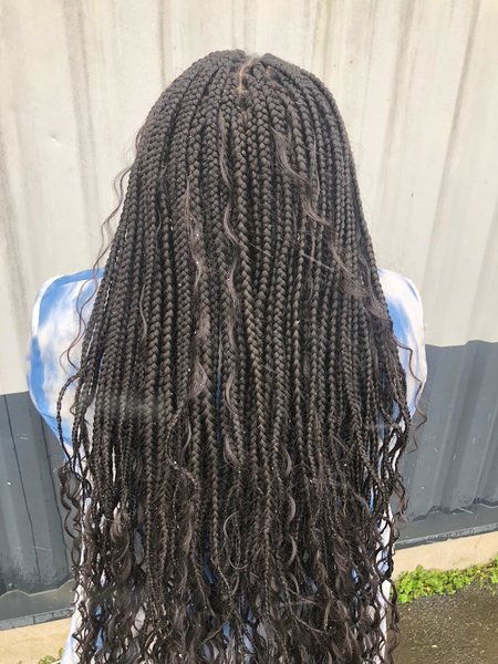 👩🏾 Box braid (Rasta) (Jo.Kivena) - Coiffure Afro