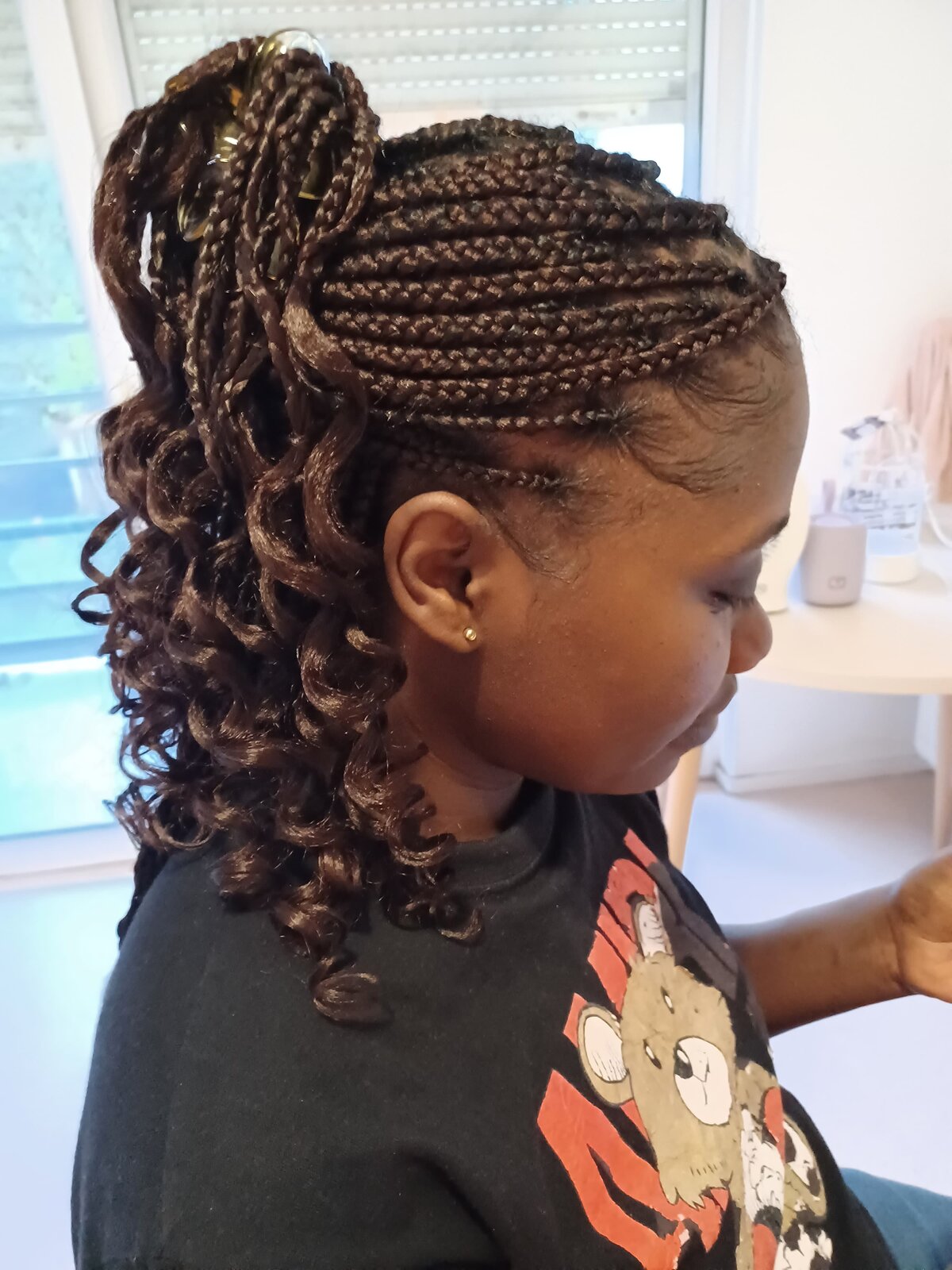 Braids avec finition en boucle française. VIDEO (Braidshairstylist ...