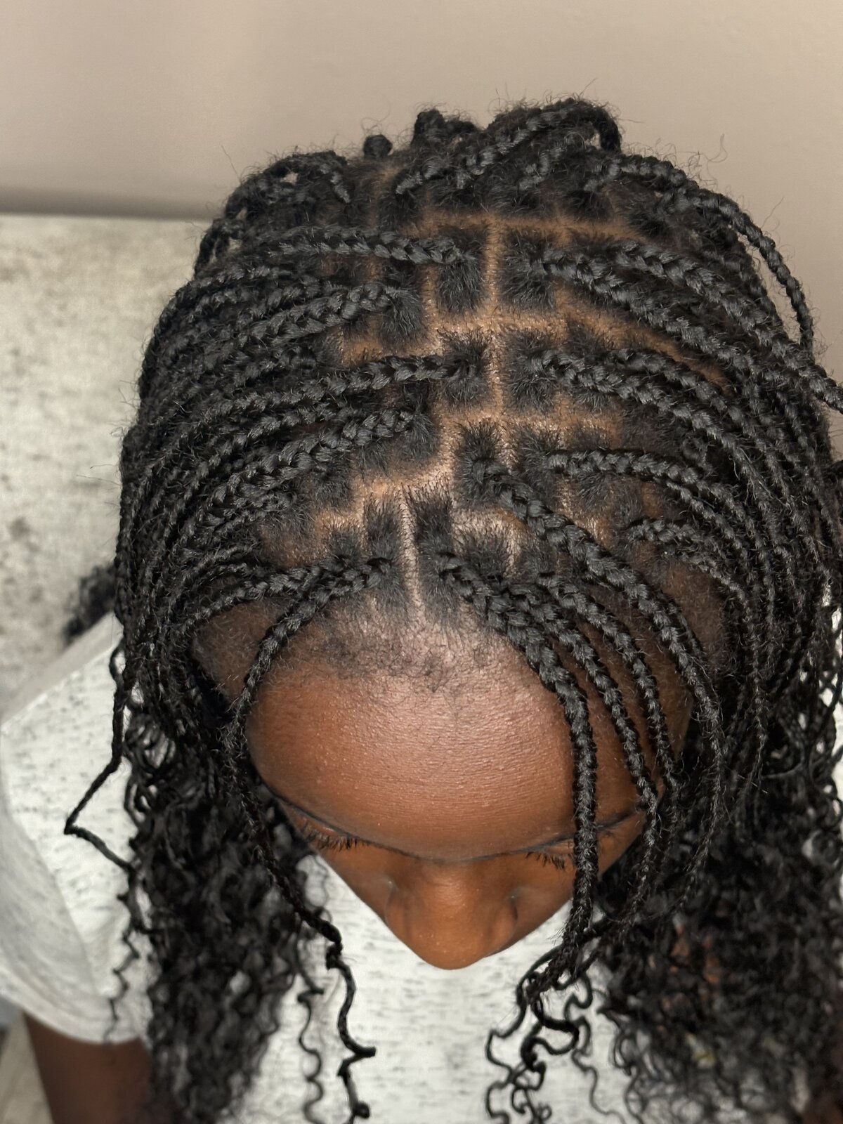 braids fin avec des rajouts (lima_braid) - Coiffure Afro sur NANTES ...