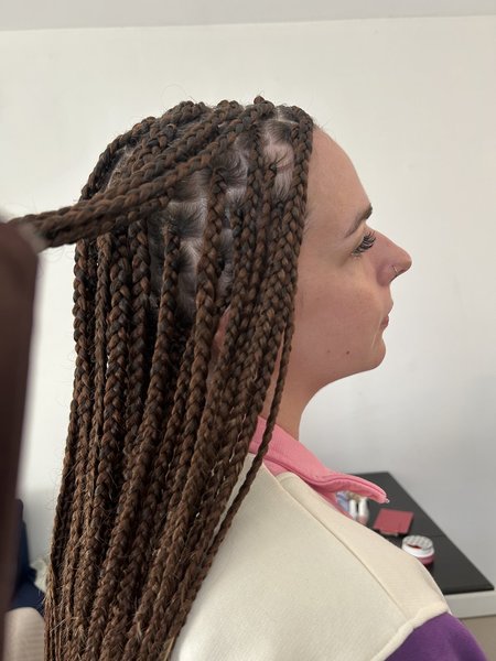 👩🏾 Braids sur cheveux lisse s (Priscahair) - Coiffure Afro sur PARIS ...