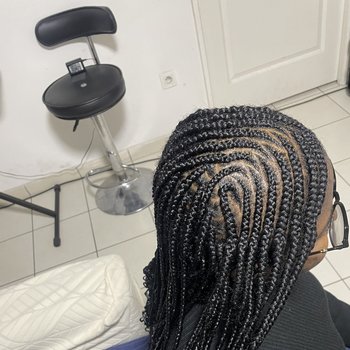 👩🏾 Corn rows nattes collées Femme (Jess_Affro_Coiff) - Coiffure Afro ...