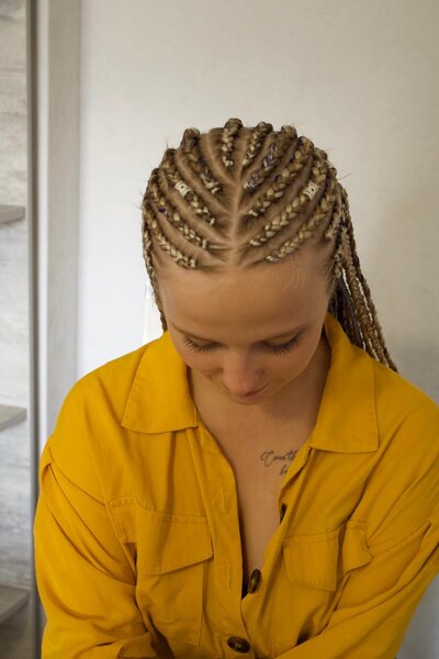 Cornrows Nattes collées Femme (CkBeauty) - Coiffure Afro sur LYON ...