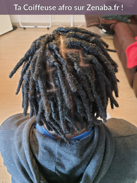 Départ de locks Femme (Shin'Up) - Coiffure Afro France