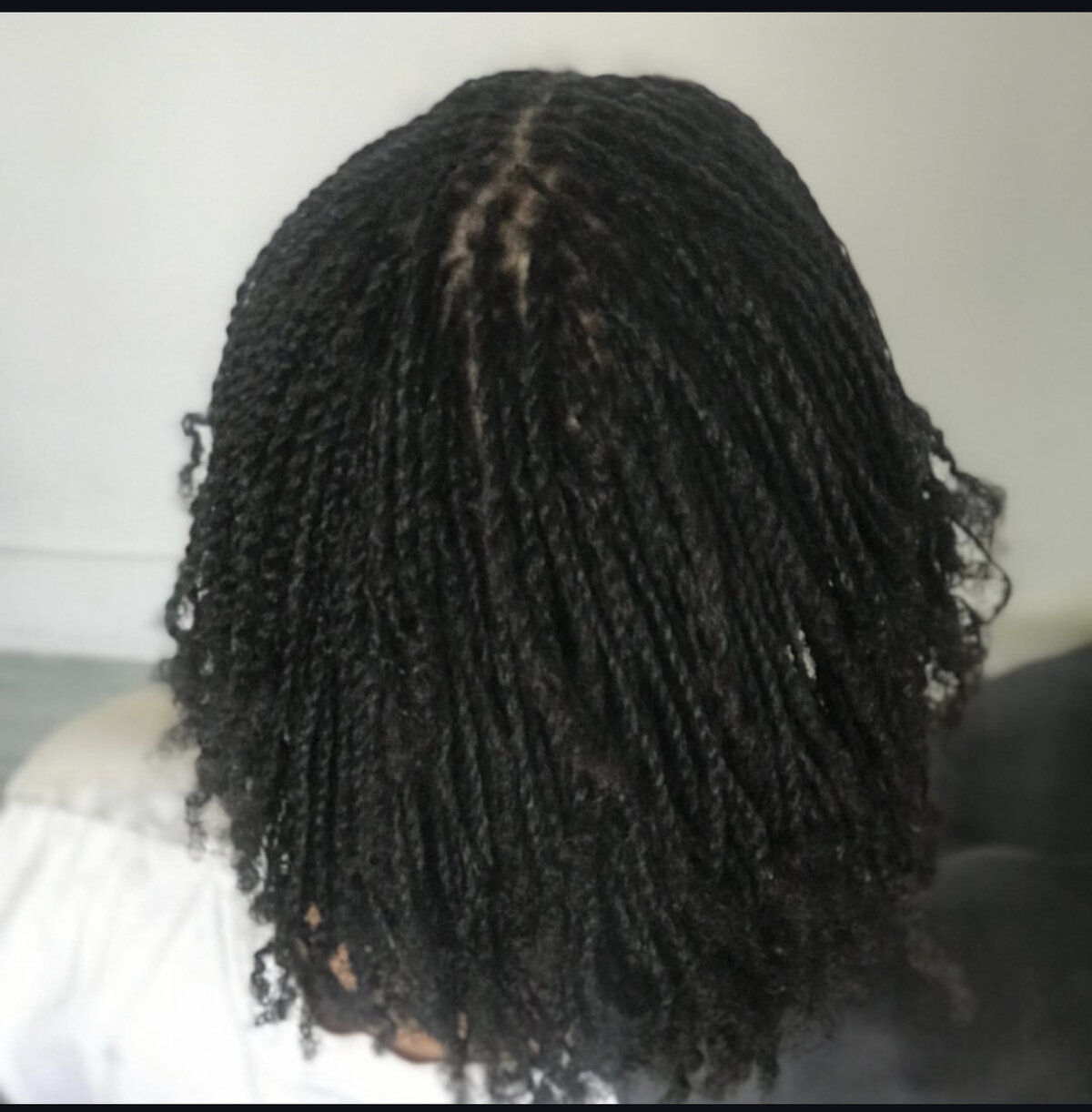 Départ Microlocks Femme (Lunedemiel2024.) - Coiffure Afro sur PARIS ...