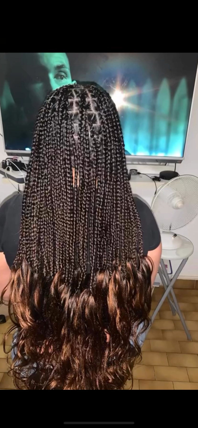 👩🏾 French curls Femme VIDEO (Enodie ) - Coiffure Afro sur PARIS - MARNE ...