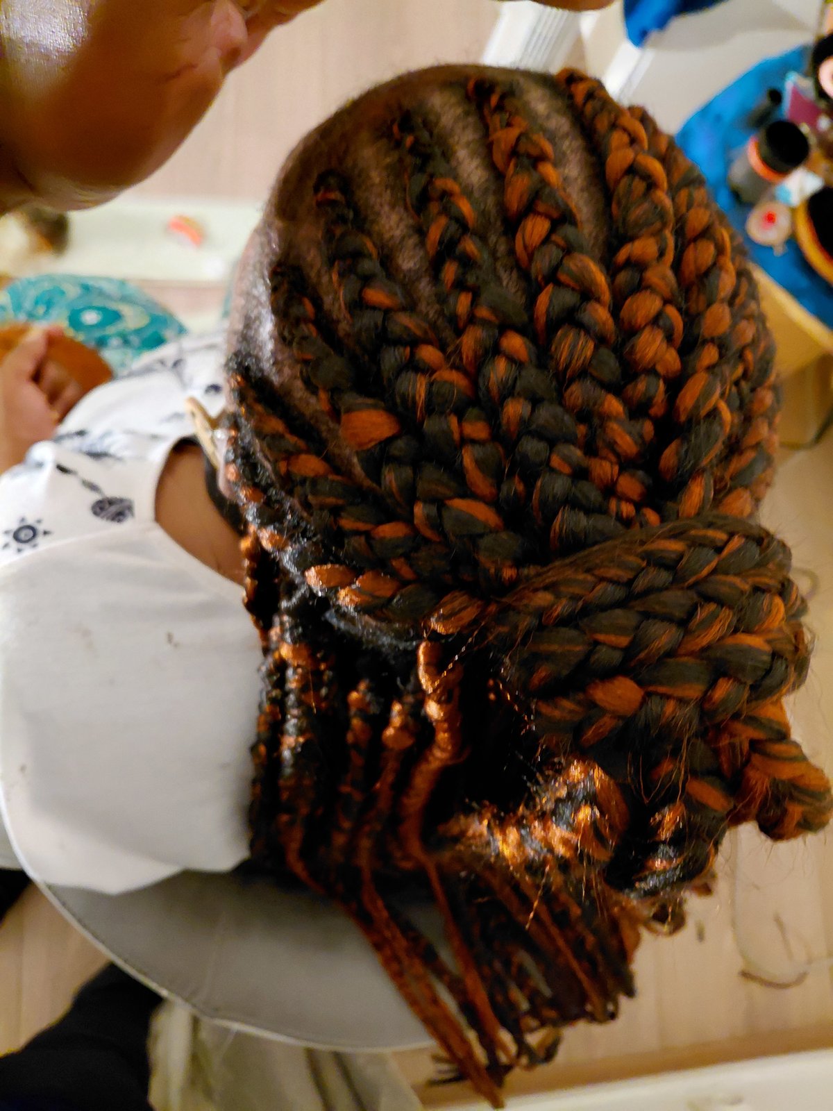 👩🏾 Fulani Braid (Essy) - Coiffure Afro sur PARIS - MARNE-LA-VALLEE ...