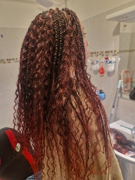 Goddess braid VIDEO (Kyky) - Coiffure Afro sur PARIS - MARNE-LA-VALLEE ...