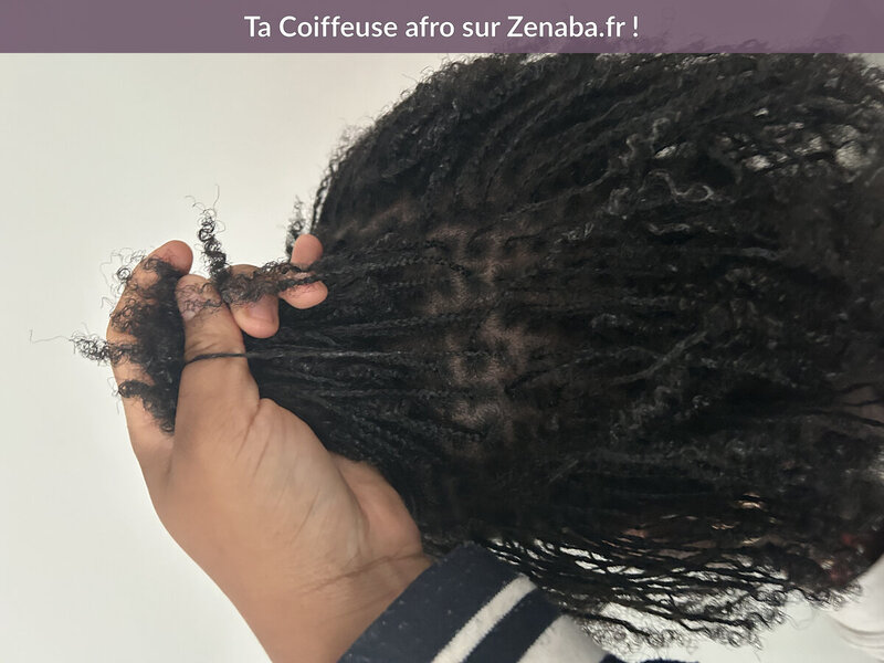 Micro braids Femme (Kendra r) - Coiffure Afro France