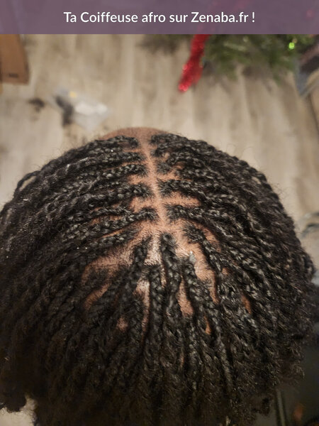Micro twist avec rajout Femme (Marama) - Coiffure Afro sur PARIS ...