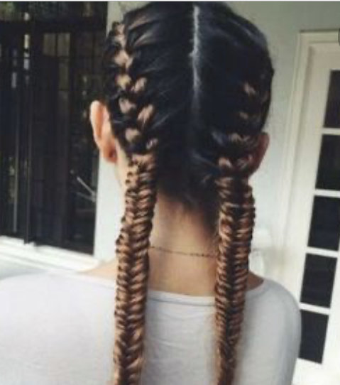 👩🏾 Natte collé (JihaneB) - Coiffure Afro