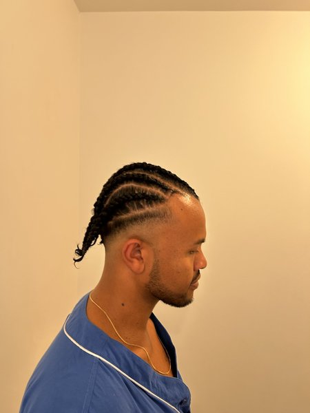 👩🏾 Nattes collées homme (Kendra r) - Coiffure Afro sur PARIS - MARNE-LA ...