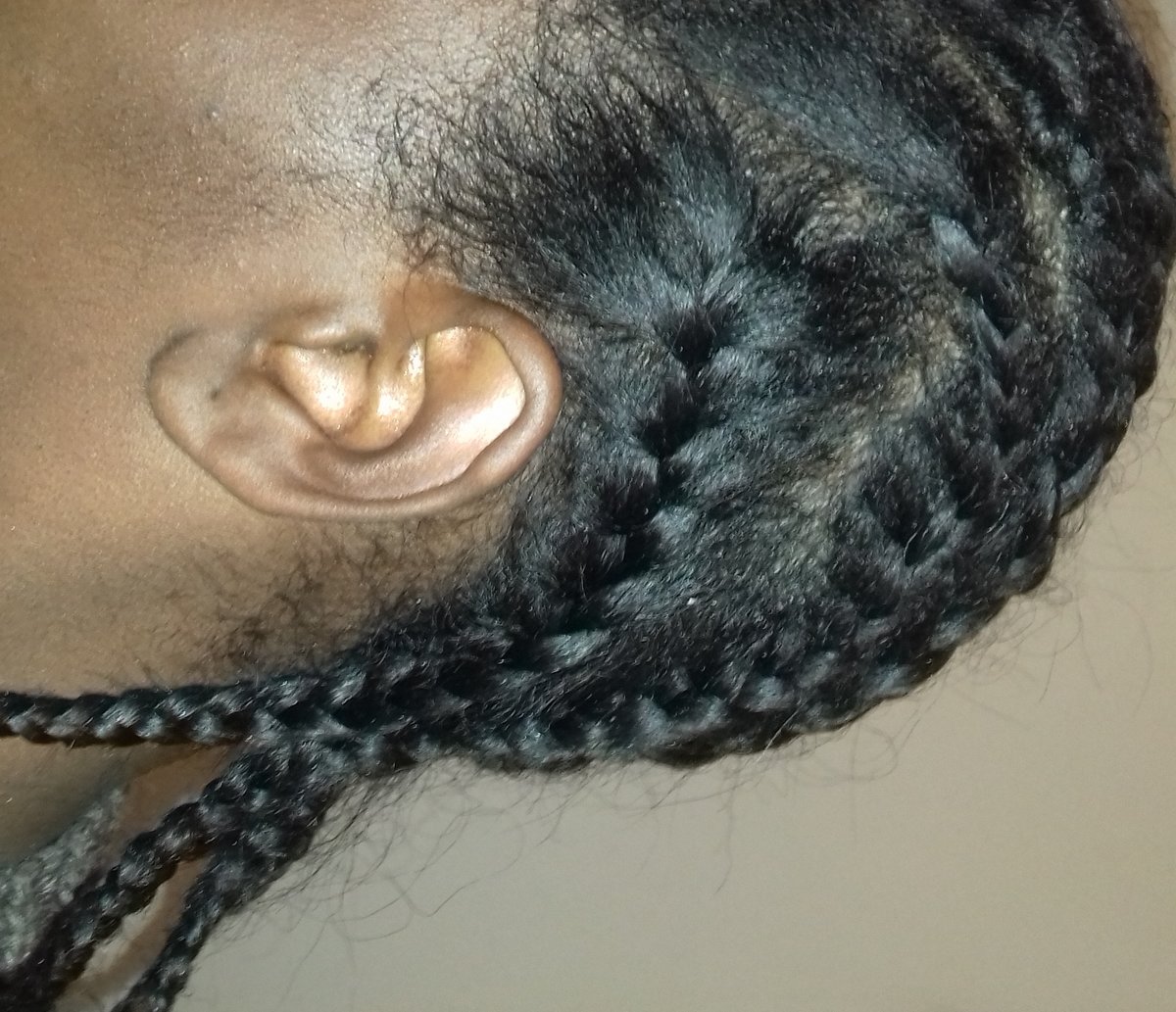 👩🏾 Nattes collées (Sisinettes) - Coiffure Afro France