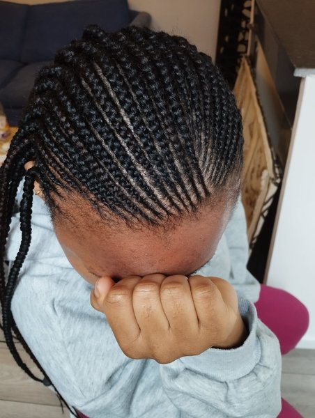 👩🏾 nattes collées (Maurelle ) - Coiffure Afro sur PARIS - MARNE-LA ...