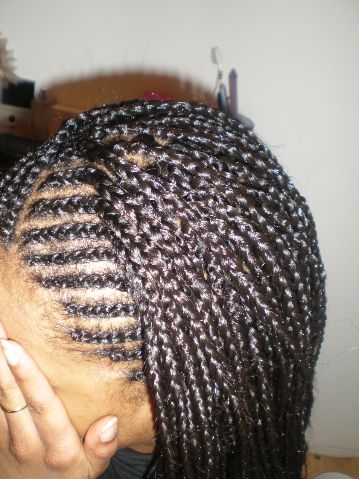 Nattes collées - Idées Coiffure Afro - tresses - vanille - tissage ...