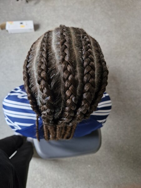 NATTES COLLÉES (Braidshairstylist) - Coiffure Afro sur ANGERS - LIMOGES ...