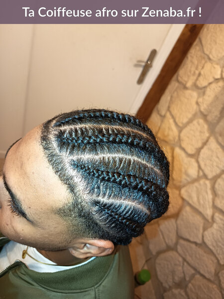Nattes collées Femme VIDEO (CLAW☘️) - Coiffure Afro sur PARIS - MARNE ...