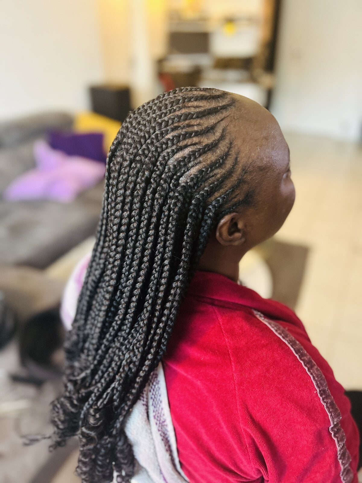 Nattes collées Femme (Priscahair) - Coiffure Afro sur PARIS - MARNE-LA ...