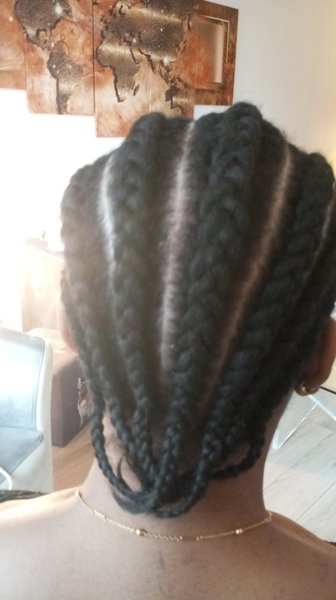 👩🏾 Nattes collées (Essy) - Coiffure Afro sur PARIS - MARNE-LA-VALLEE ...