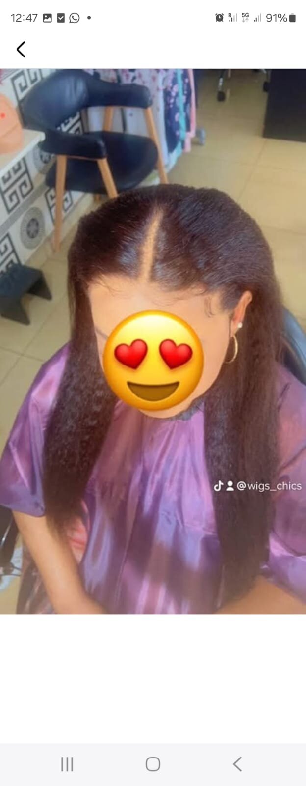 Pose Lace wig (Kimaya Shine hair ) - Coiffure Afro France