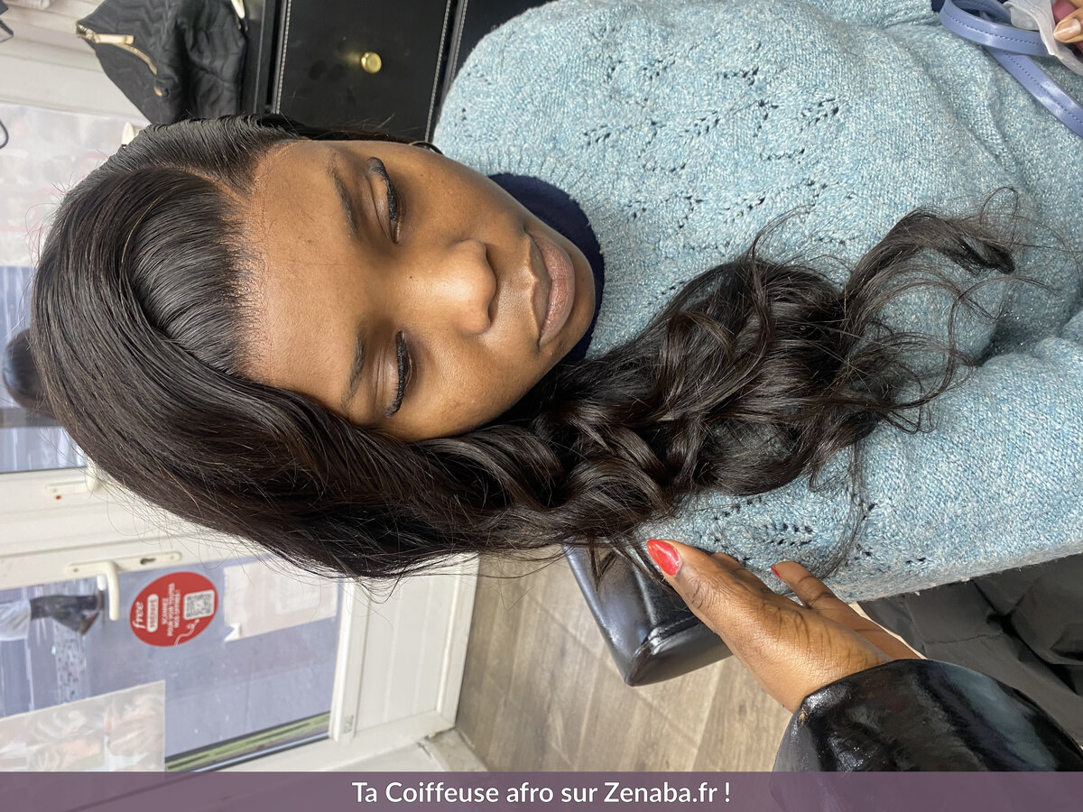 Tissage frontale Femme VIDEO (Josée) - Coiffure Afro sur PARIS - MARNE ...