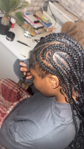 👩🏾 Tresses collées Femme (Leonciab) - Coiffure Afro sur METZ - BESANCON ...