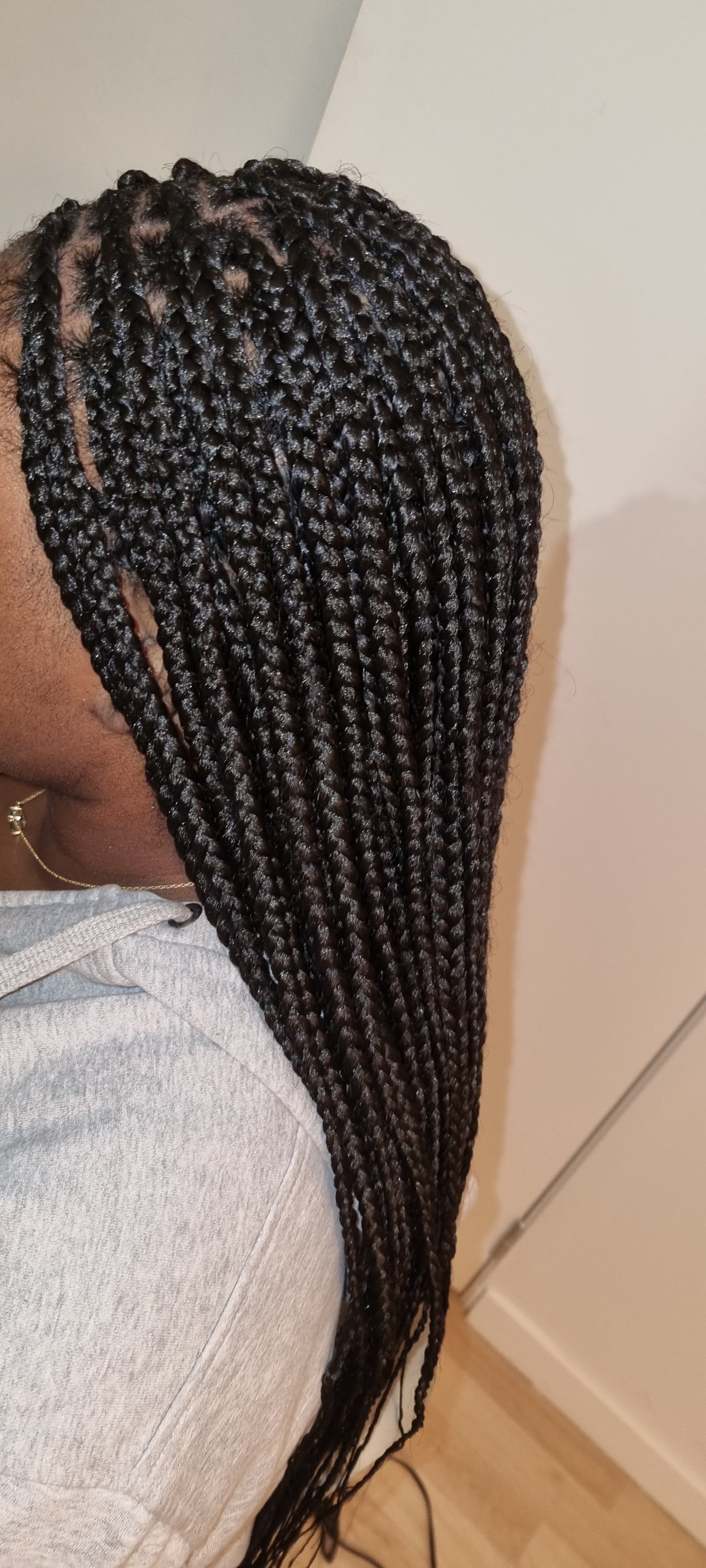 👩🏾 Tresses Medium - Finition Parfaite, Zéro Douleur Femme (Main Douce ...