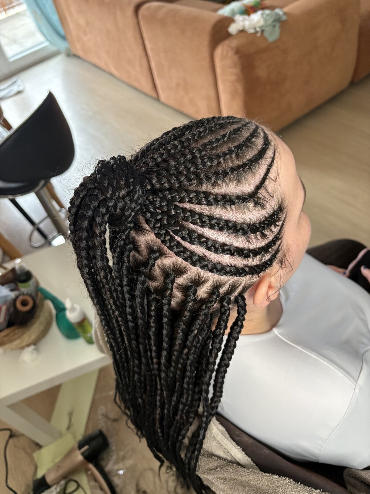 Braids/queue de cheval AVANT/APRES Femme VIDEO (lima_braid) - Coiffure ...